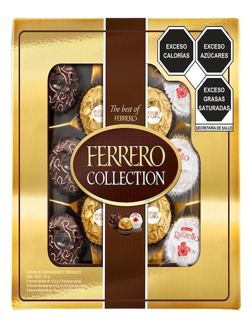 Chocolates Ferrero Rocher 12pz ¿Dónde Comprarlo al Mejor Precio México?