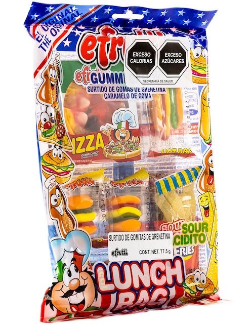 Gomitas Lunch Bag E-Frutti 77.5 g 2