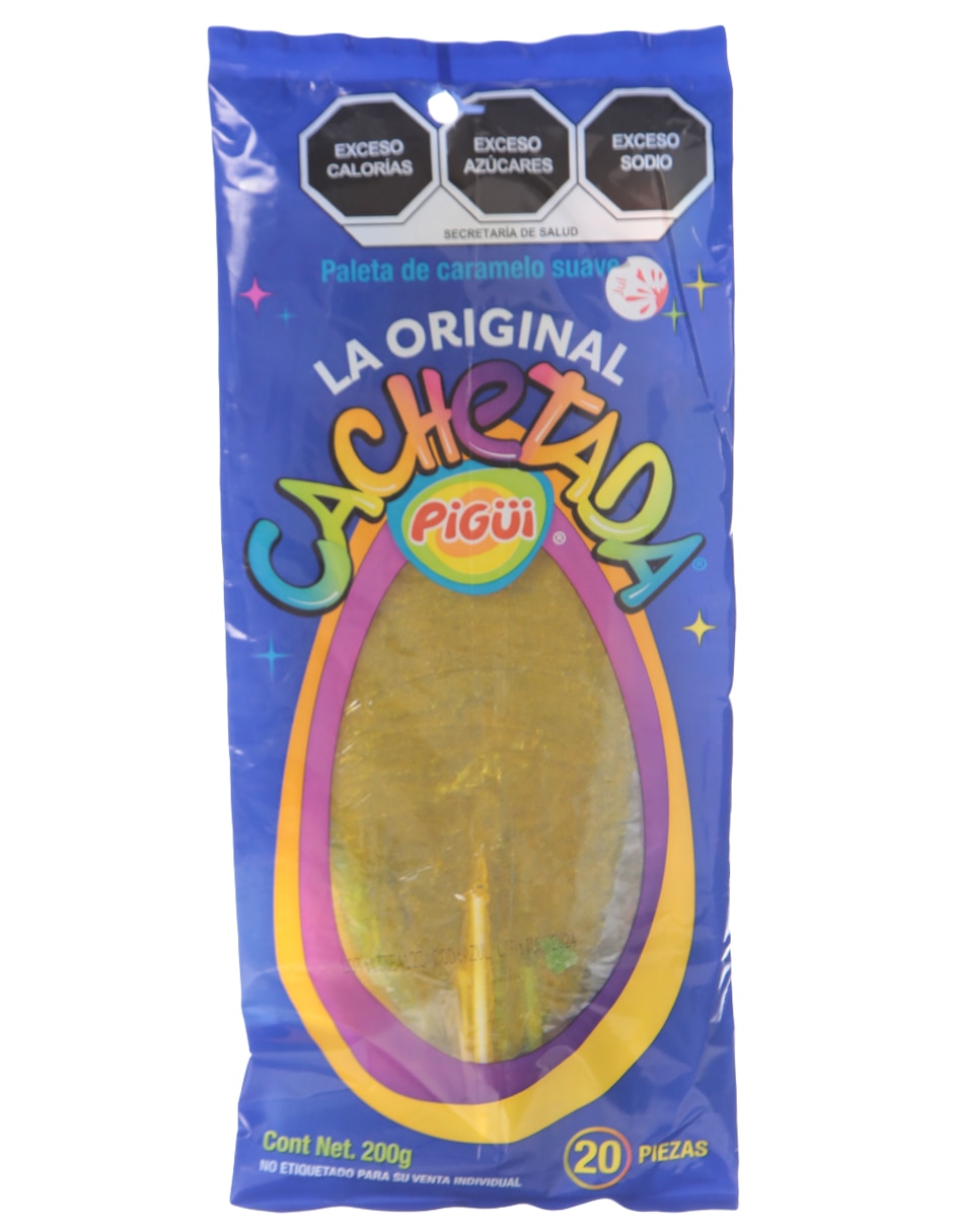 Paleta Tenoch Cachetada con 20 pzas